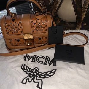 MCM | Bags | Authentic Mcm Mini Crossbody Handbag | Poshmark